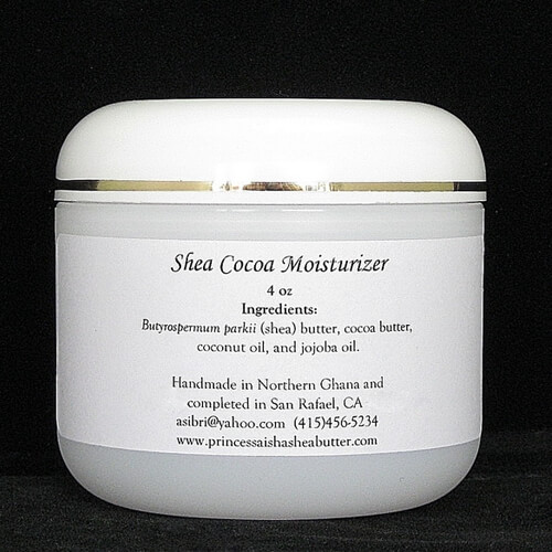 Shea Cocoa Moisturizer 4.0 oz - Princess Aisha Sibri's Shea Butter